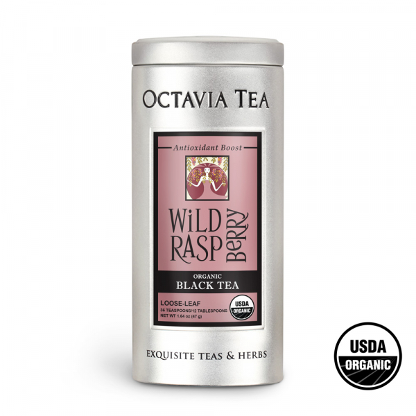 Wild Raspberry Tin | Octavia Tea